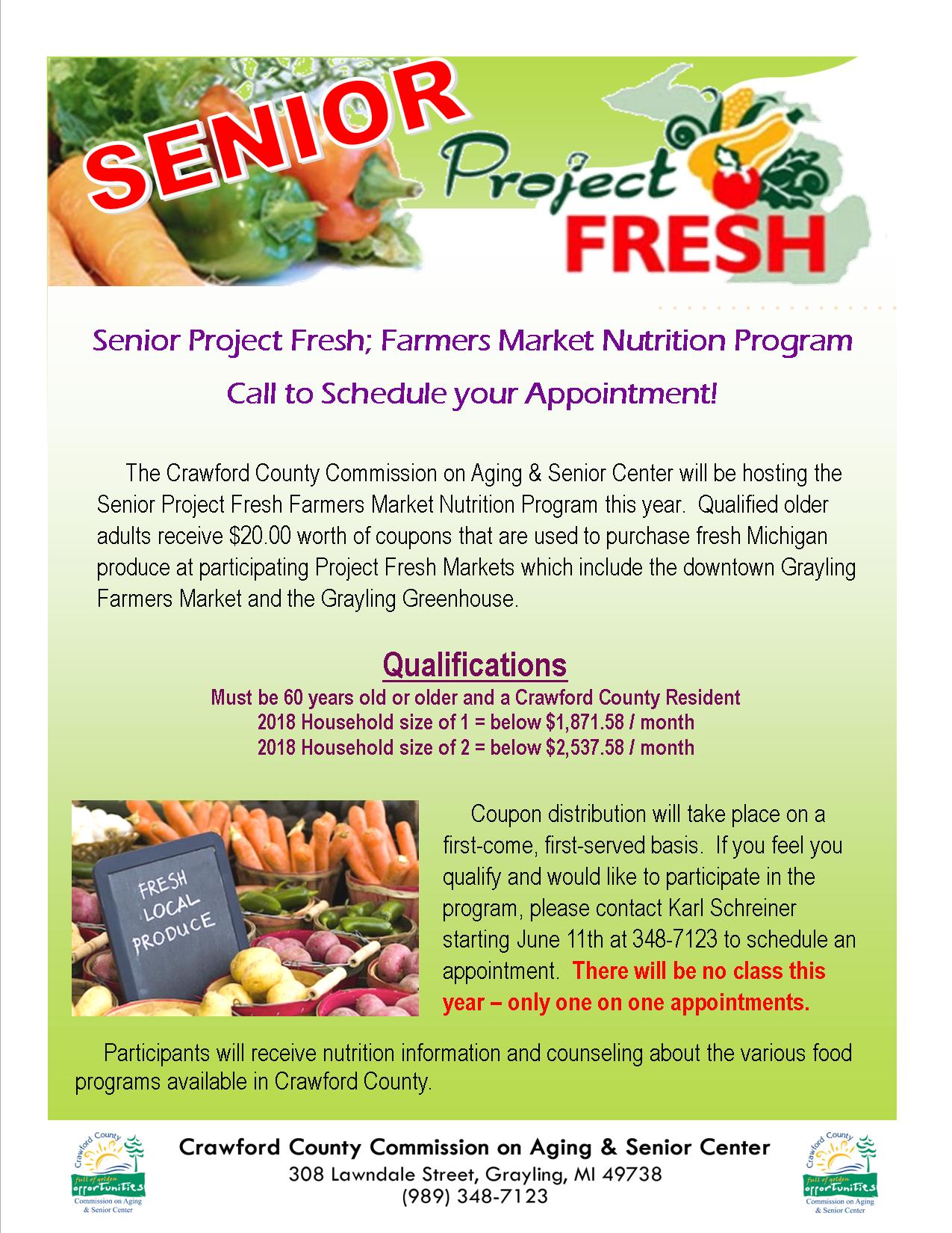 Special Programs | Crawford County Commission on Aging